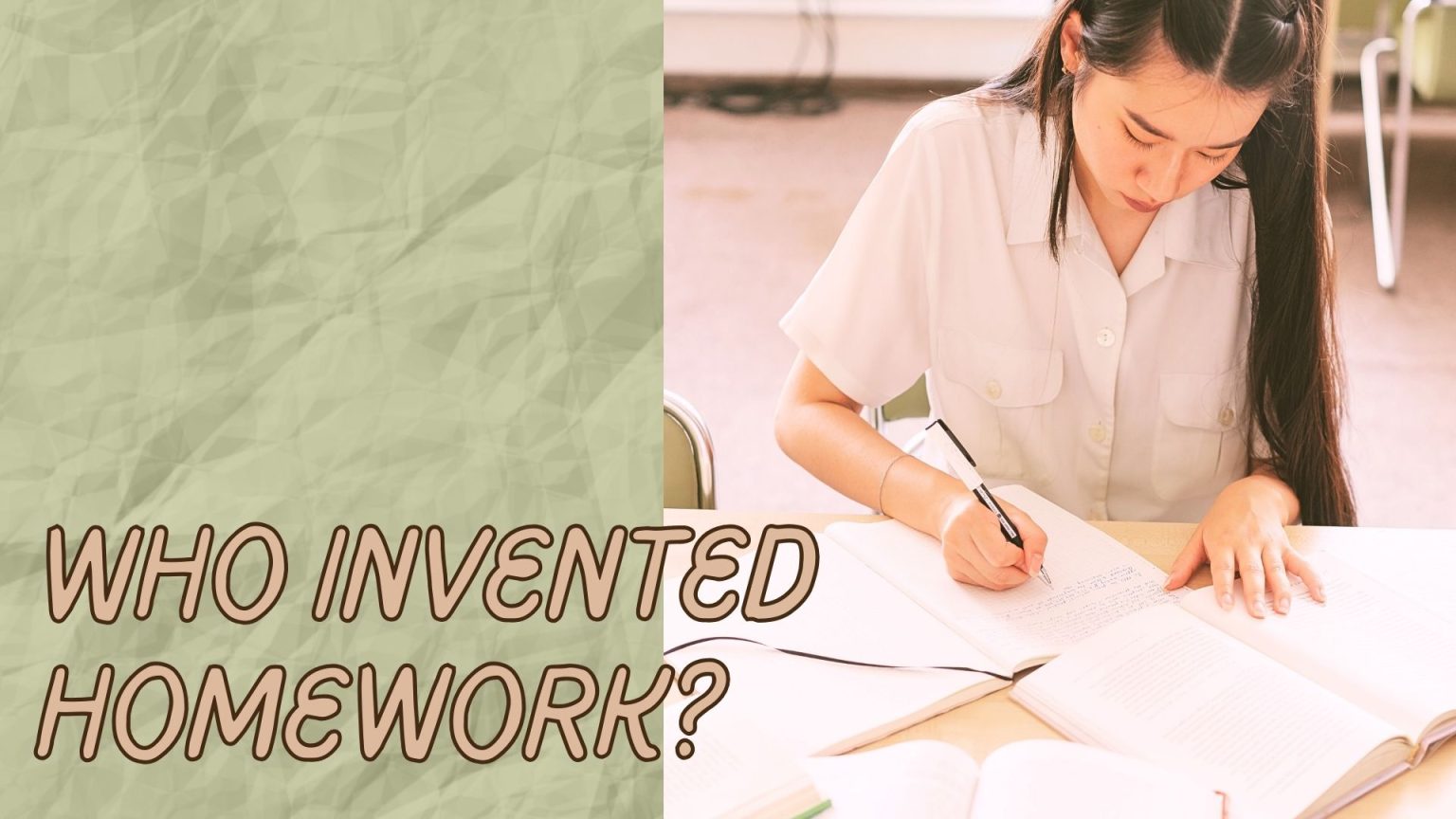 Who Invented Homework? Information And History Of Homework